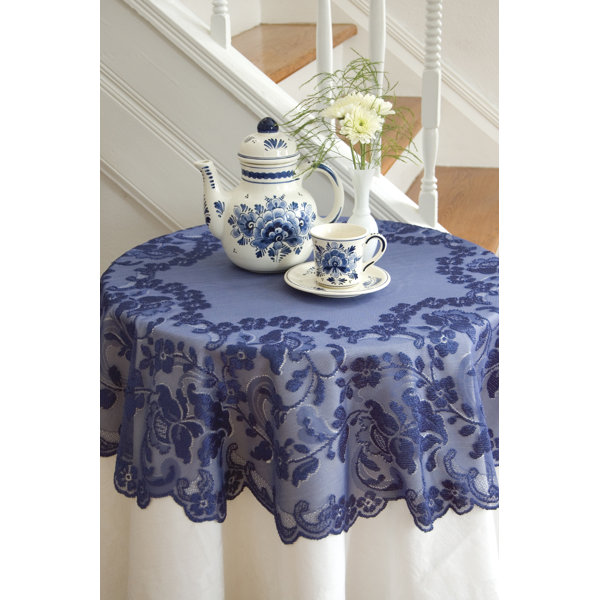 Ophelia & Co. Krauss Round Floral Polyester Table Topper & Reviews ...