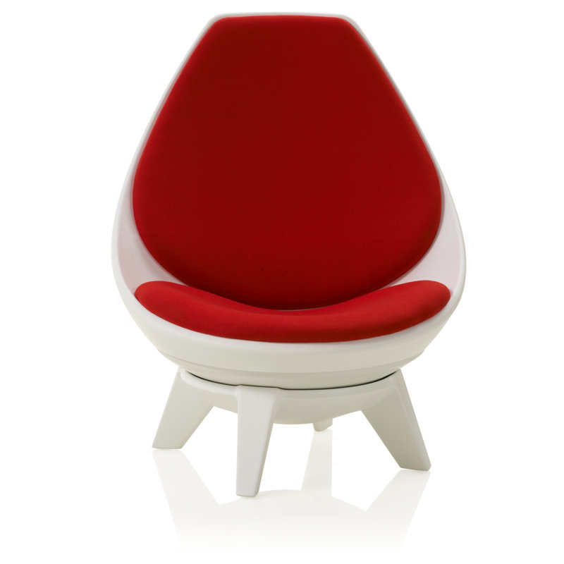 KI Furniture Sway Upholstered Swivel Accent Chair | Wayfair