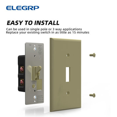 ELEGRP 600-Watt 3-way Slide Dimmer | Wayfair