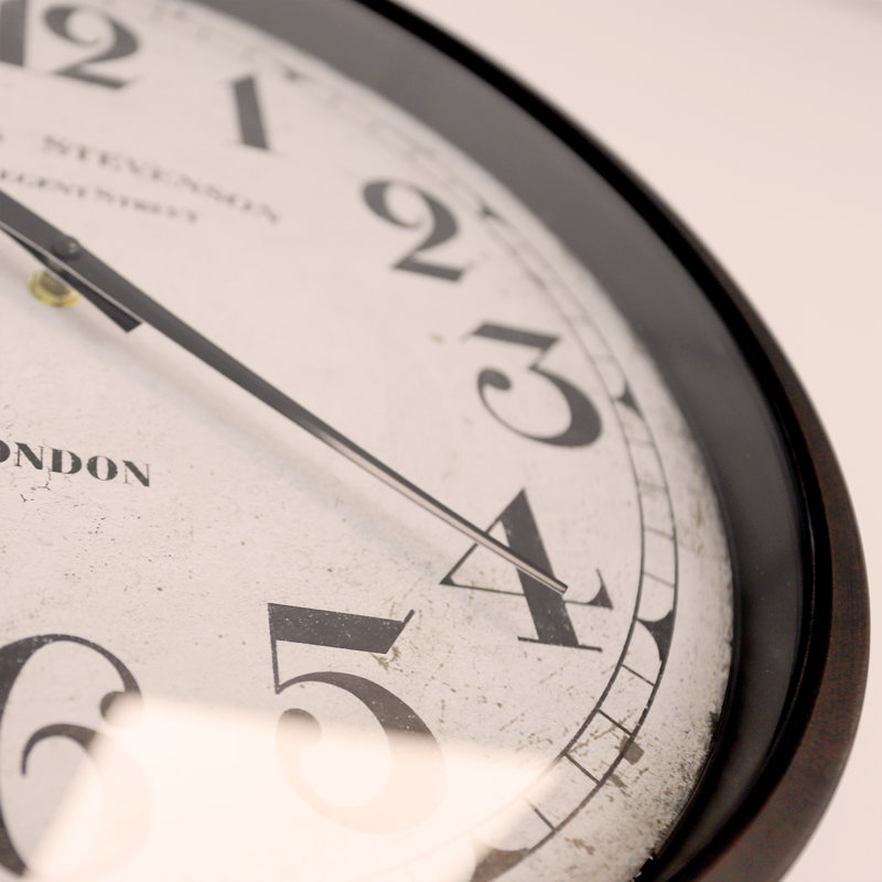 Winston Porter Templeton Metal Wall Clock & Reviews | Wayfair
