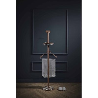 Nomon Glan 11.8'' Wide Freestanding Valet Stand with Storage | Wayfair