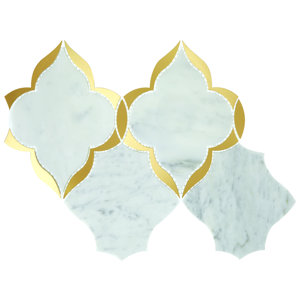 Daltile Natural Stone Arabesque Mosaic Tile | Wayfair