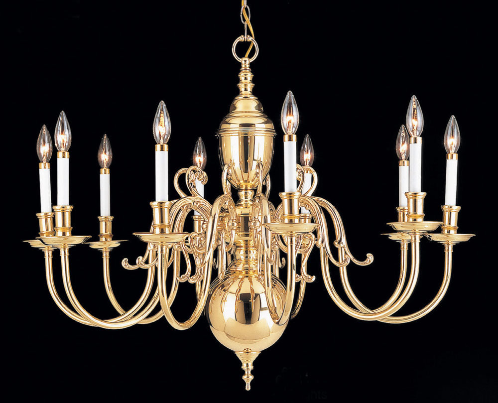 Classic Lighting Hermitage 10 - Light Classic / Traditional Chandelier ...