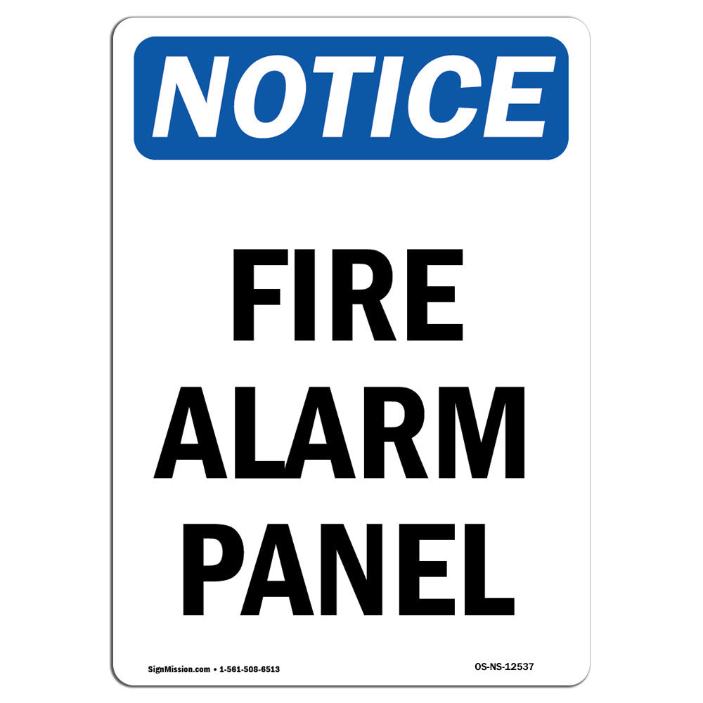 SignMission Fire Alarm Panel Sign | Wayfair