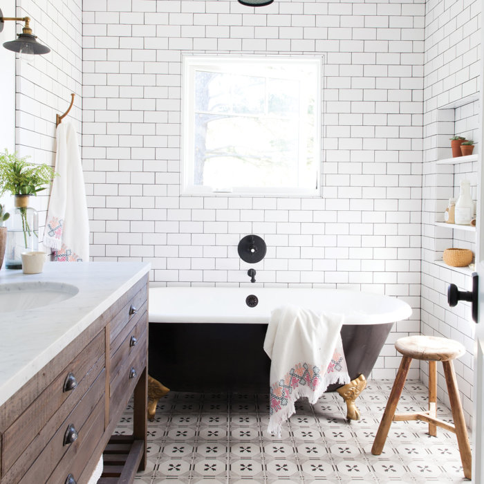 Bedrosians Palazzo Dynasty 12" x 12" Porcelain Wall & Floor Tile | Wayfair