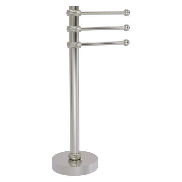 Allied Brass 3-Swing Arm Countertop Towel Stand & Reviews | Wayfair
