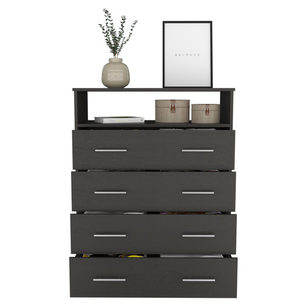 Wade Logan® Amy-Lei 4 - Drawer Dresser | Wayfair
