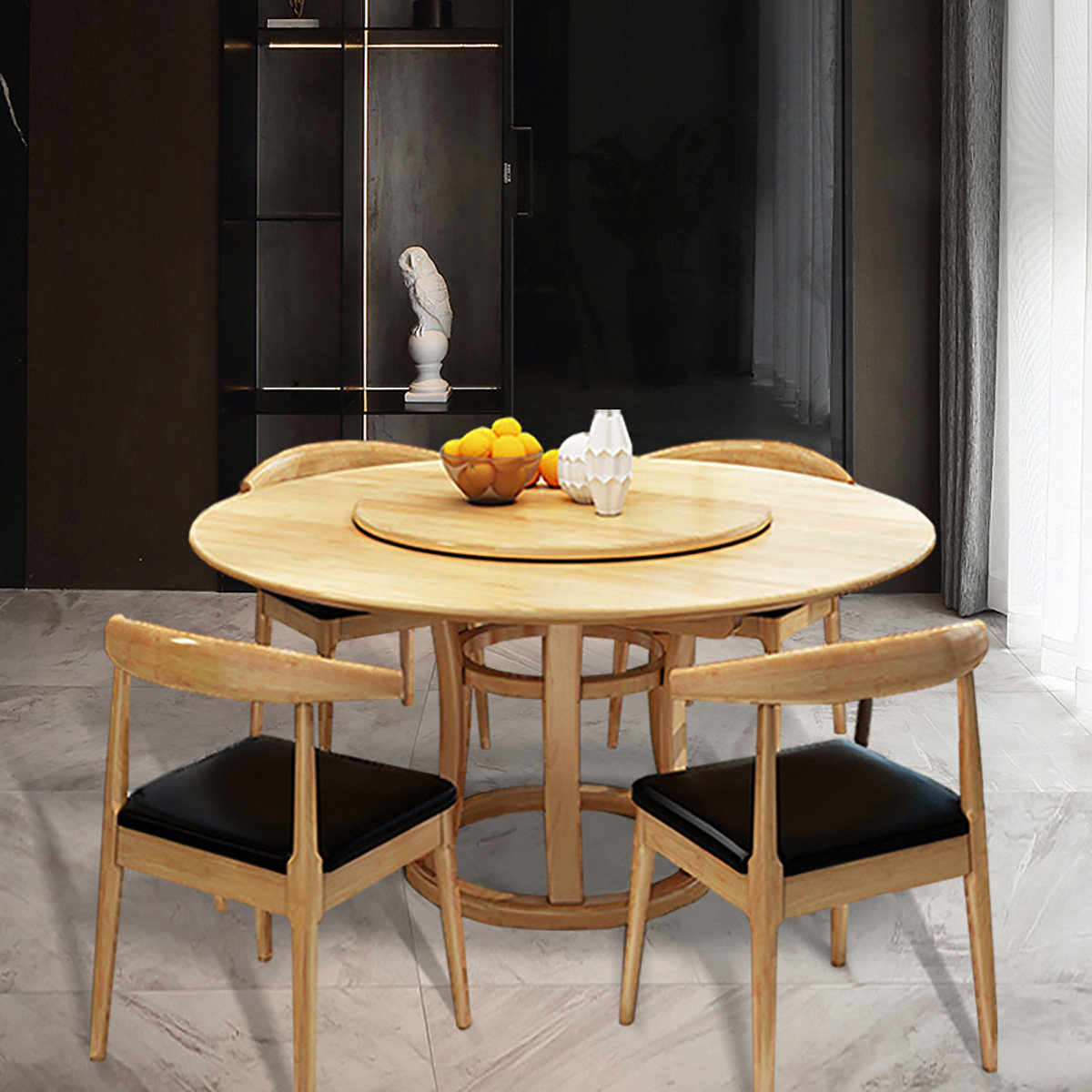 Corrigan Studio® Round Table Nordic Round Table Large Round Table With ...