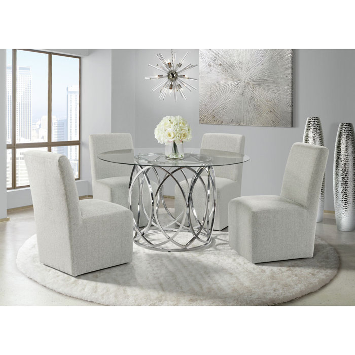 Joss & Main Sinclair Linen Solid Back Parsons Chair & Reviews | Wayfair