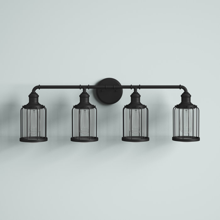 Greyleigh™ Leyden 4 - Light Dimmable Vanity Light & Reviews | Wayfair