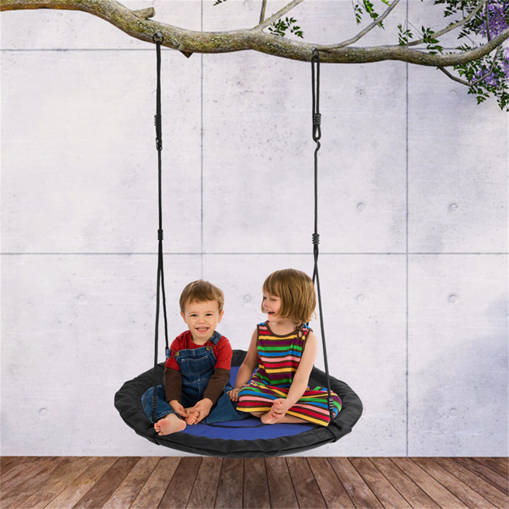 Norbi Round Tree Swing 440 Lb Weight Durable Steel Frame Waterproof ...