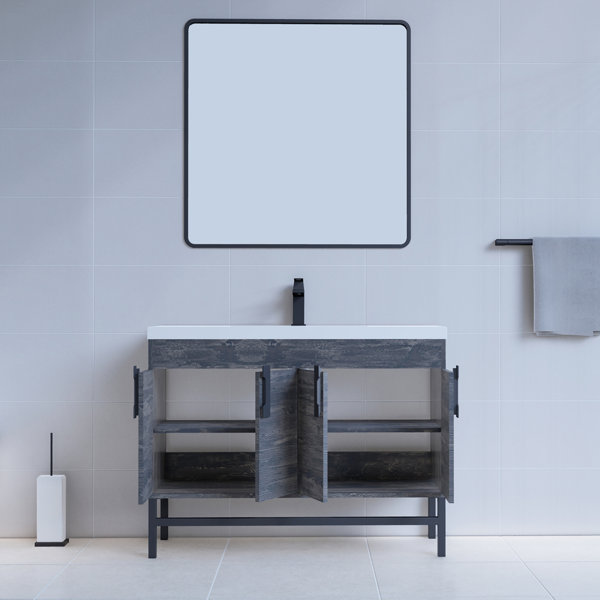 Latitude Run® Salento 48" Modern Bathroom Vanity | Wayfair
