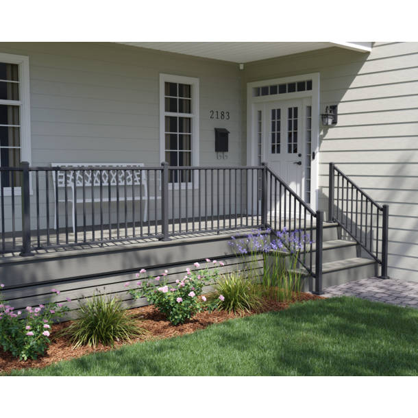 Fortress Building Products Apex 12' x 12' Freestanding PVC Deck and 5 ...