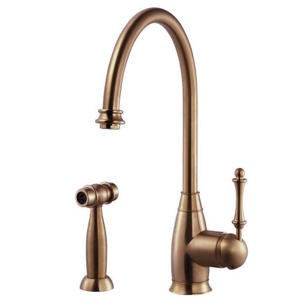 Houzer Charlotte Kitchen Faucet with Side Spray & Reviews | Wayfair