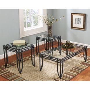 Wayfair | Glass Coffee Table Sets You'll Love in 2022