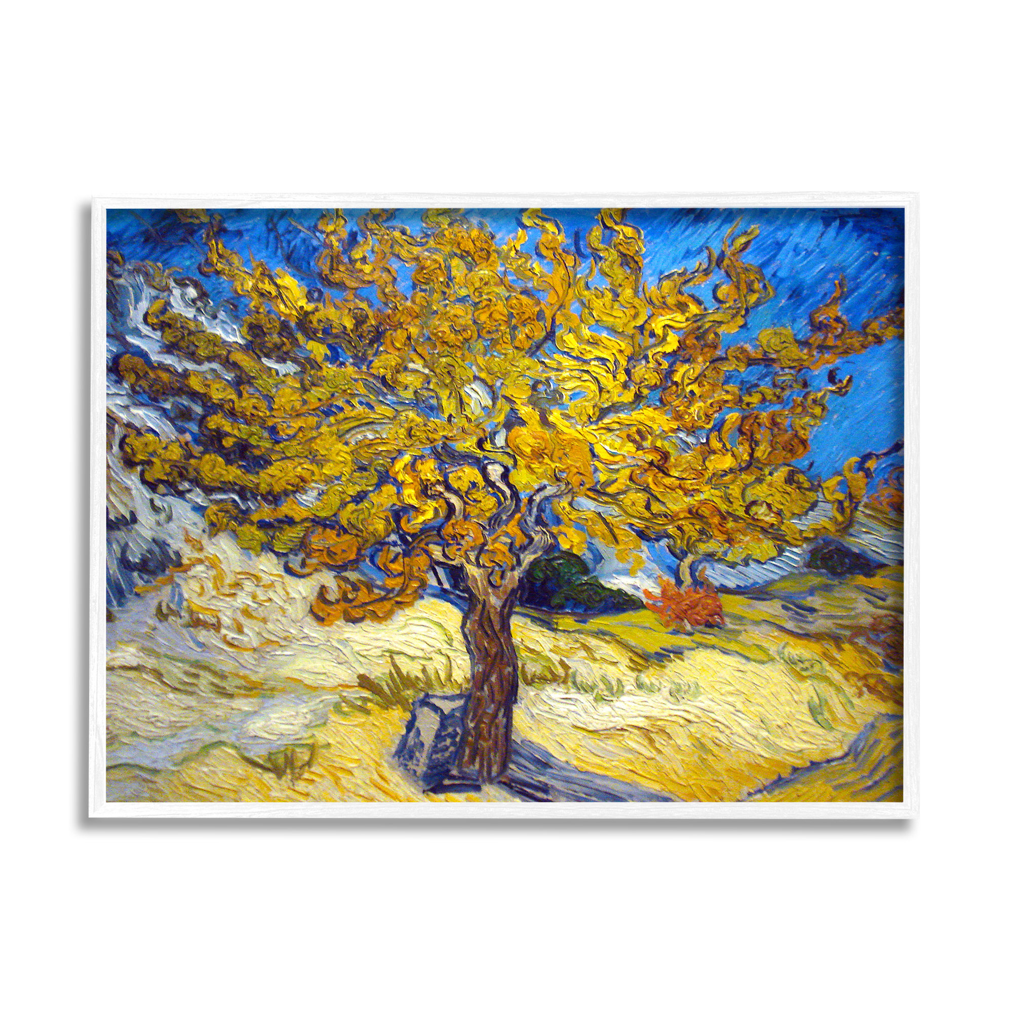 Stupell Industries Golden Tree Blue Yellow Van Gogh Classical by ... Stupell Industries Golden Tree Blue Yellow Van Gogh Classical by ...