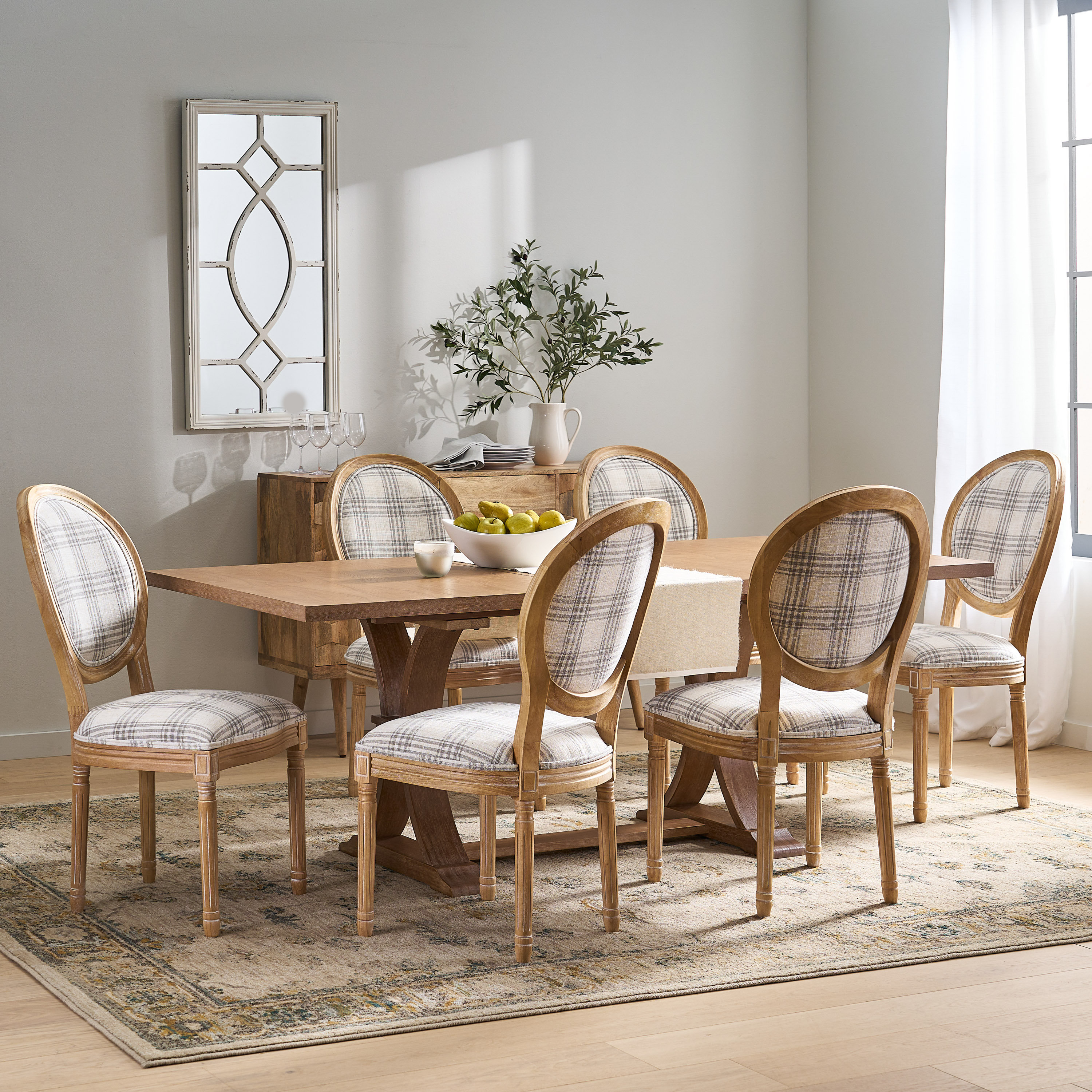 Laurel Foundry Modern Farmhouse Holli Extendable Dining Set | Wayfair
