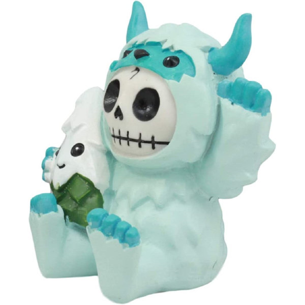 The Holiday Aisle® Ebros Small Furry Bones Ice Creature Yeti The ...
