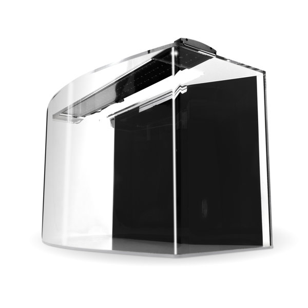 SeaClear Acrylic Seaclear 46 Gal System II Bowfront Acrylic Aquarium ...