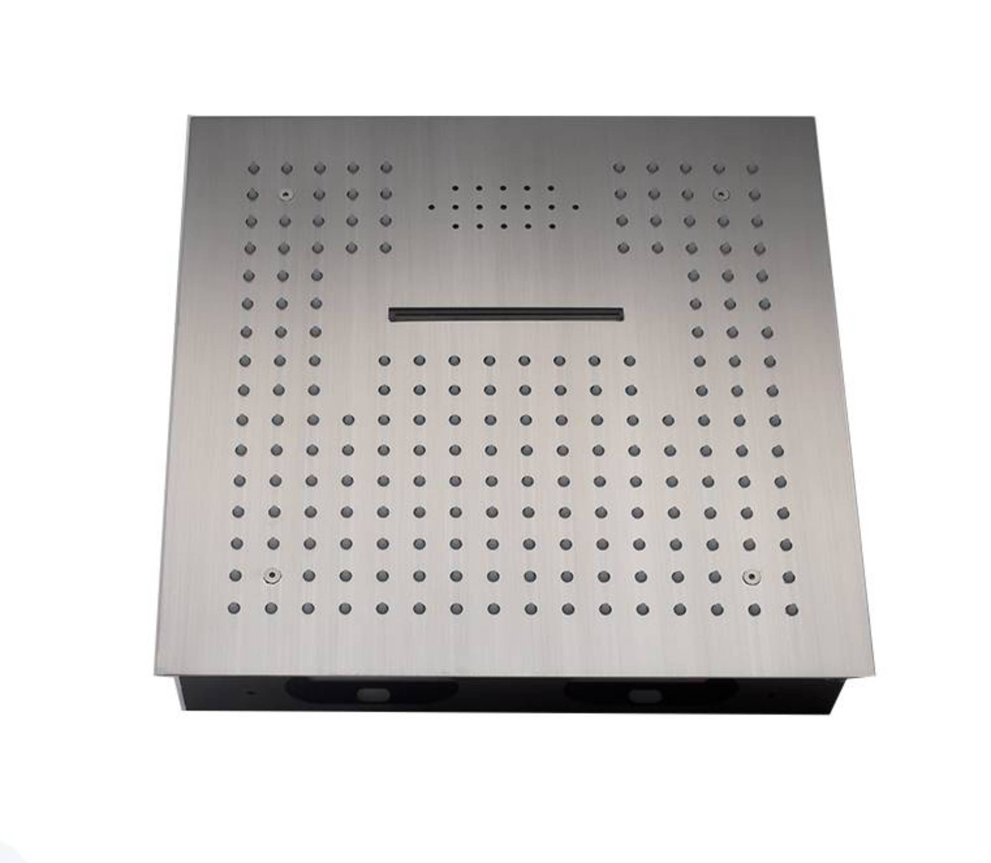 Wonderland America Chrome 16 Inch Flushed Mount Rainfall Waterfall 64 ...