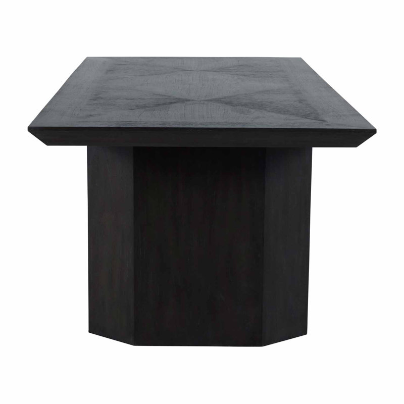 Gabby Shore 90" Mindi Solid Wood Dining Table | Wayfair