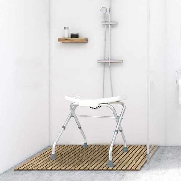 Belfry Bathroom Folding Transfer Bench | Wayfair.co.uk