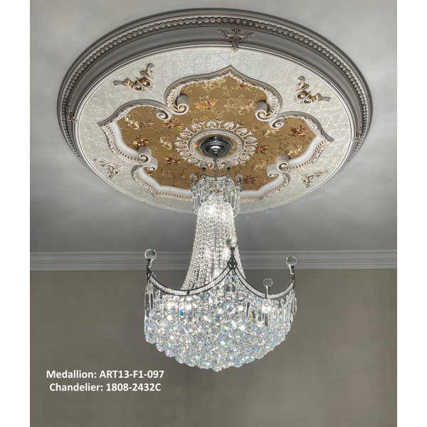 Artistry Lighting Angel Round Ceiling Medallion | Wayfair