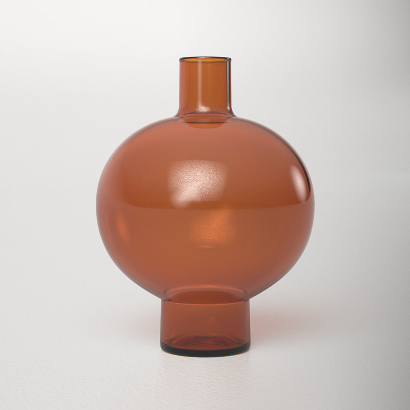 Geri Glass Table Vase & Reviews | AllModern