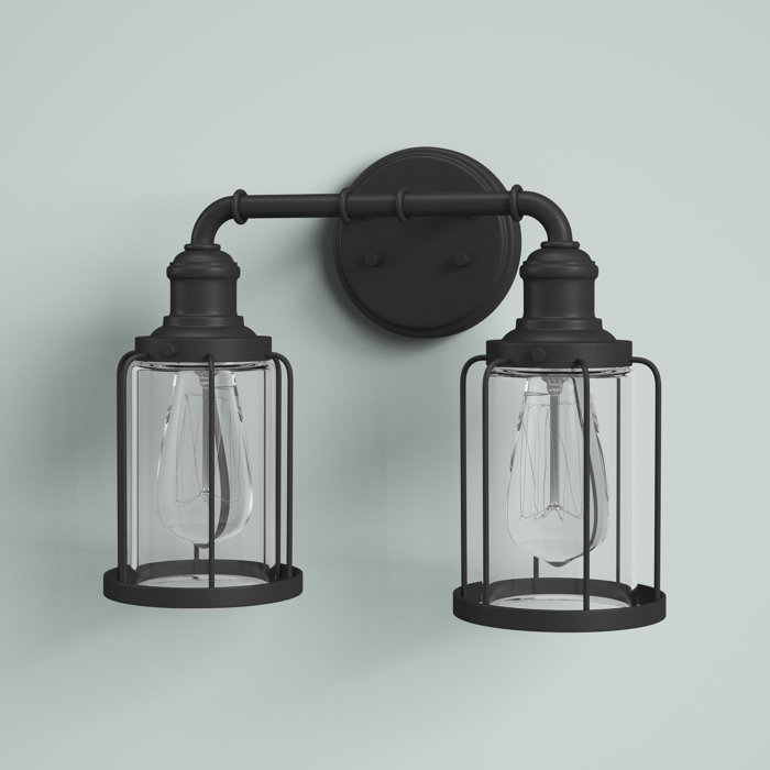 Greyleigh™ Leyden 2 - Light Dimmable Vanity Light & Reviews | Wayfair