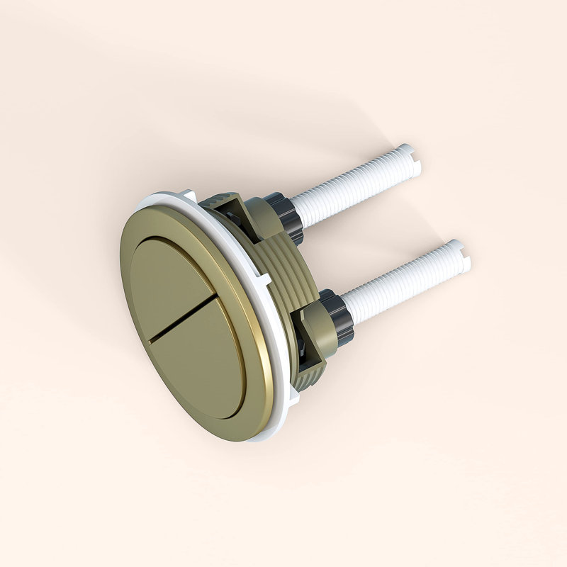 MOHOME Gold Dual Flush Button Handle | Wayfair