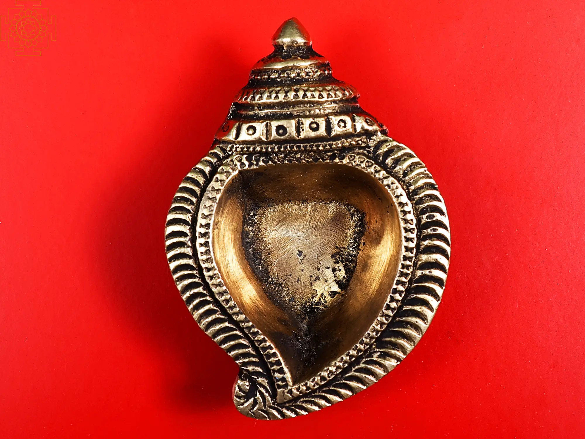 Rosecliff Heights 3" Small Brass Conch Shell Shape Lamp Base | Wayfair