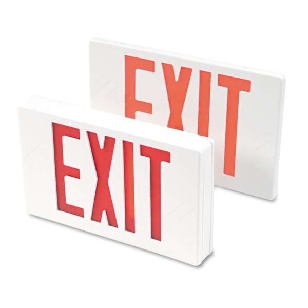 Tatco Polycarbonate Surface-Mounted LED Exit Sign | Wayfair