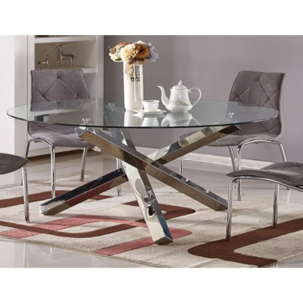 Orren Ellis 54'' Pedestal Dining Table | Wayfair