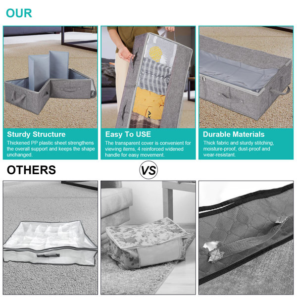 Rebrilliant Underbed Storage Set | Wayfair