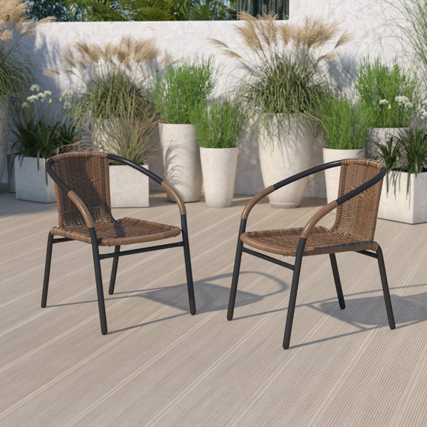 Metal-mesh-patio-chair | Wayfair