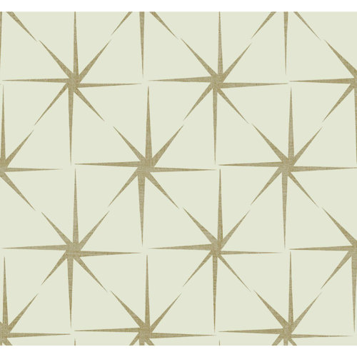 York Wallcoverings Evening Star Geometric Wallpaper | Wayfair