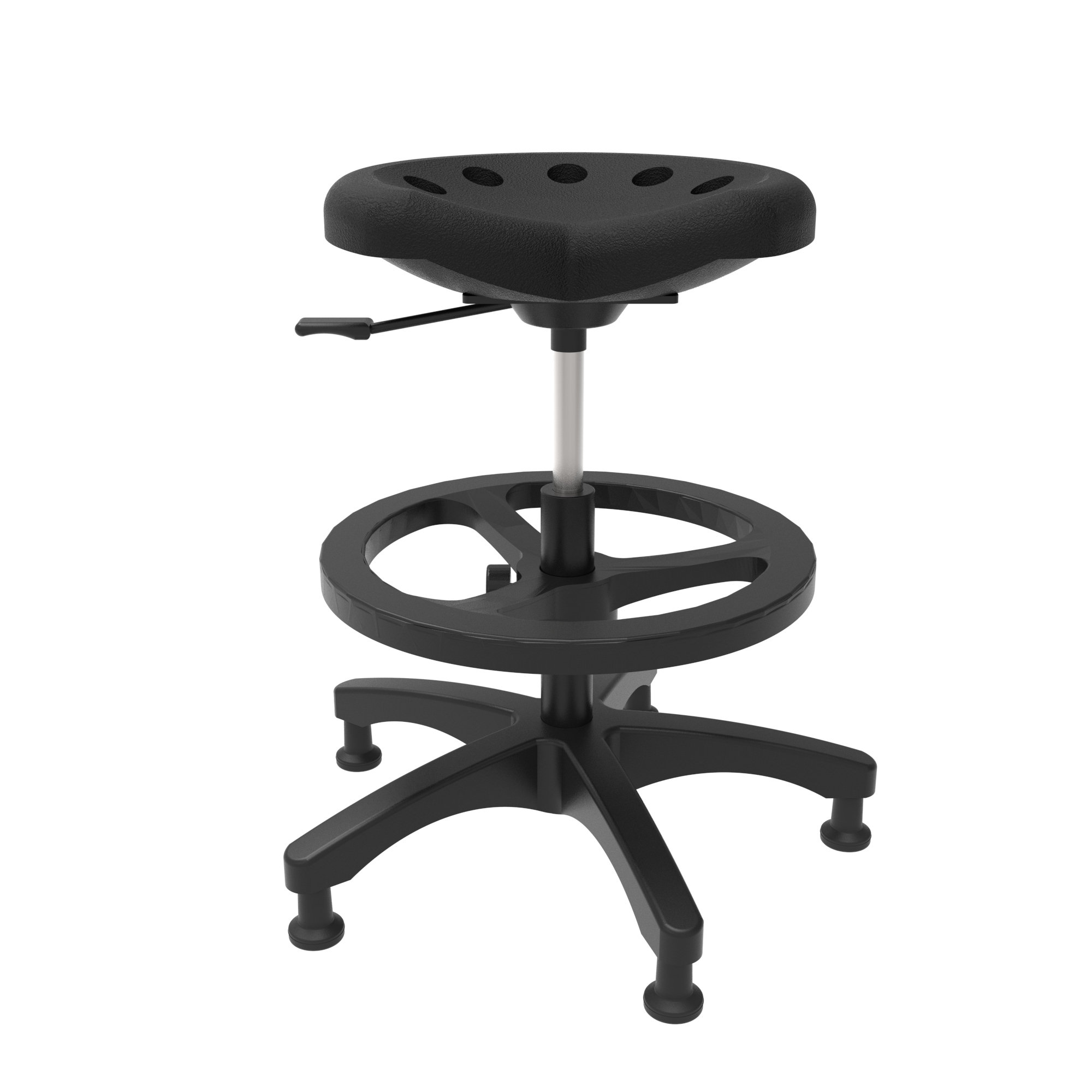 Diversified Woodcrafts Height Adjustable Lab Stool | Wayfair
