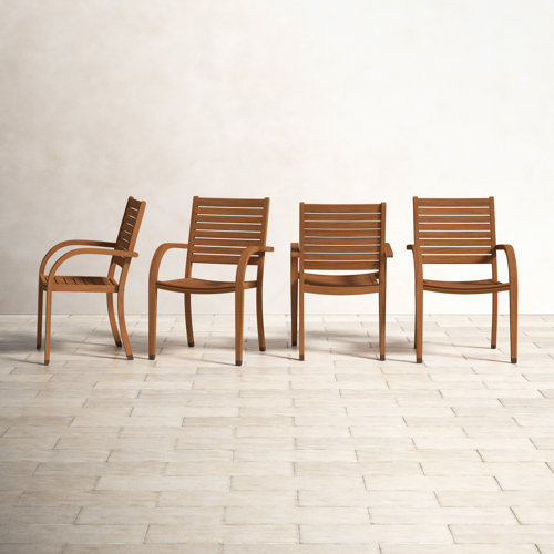 Farmhouse & Rustic Outdoor Dining Chairs | Birch Lane