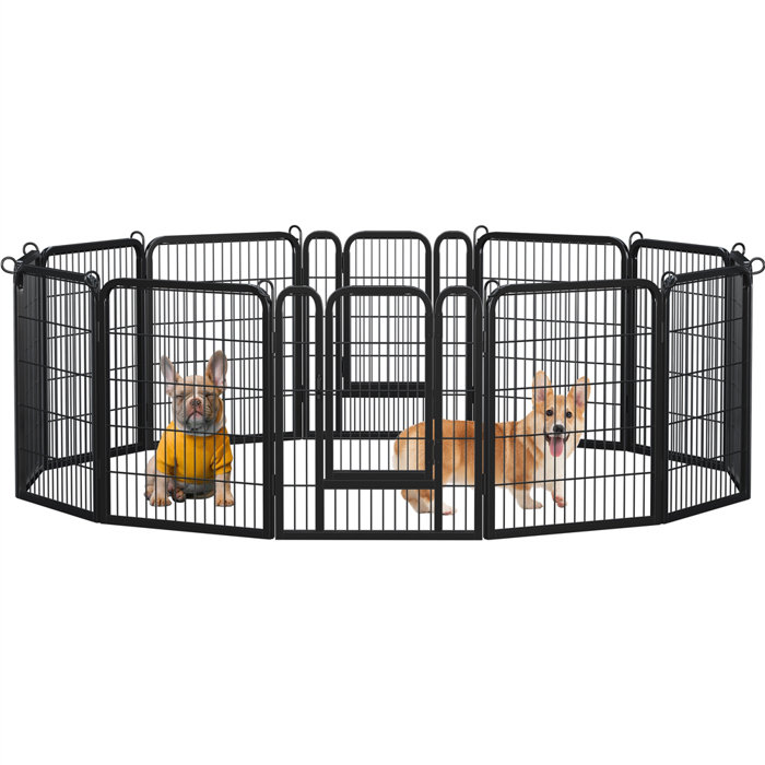 Yaheetech Metal Dog Pen | Wayfair