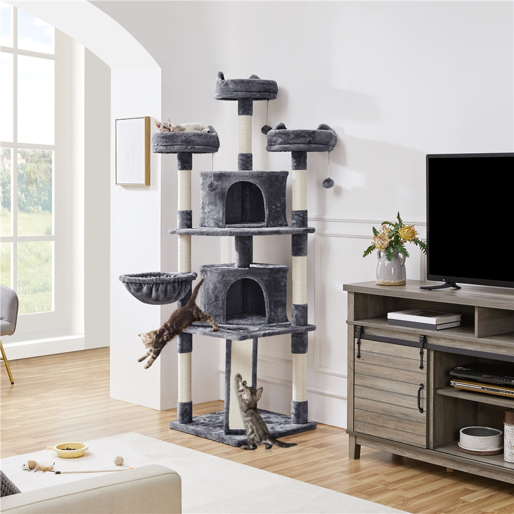 Archie & Oscar™ 76" Fenwick Cat Tree & Reviews | Wayfair