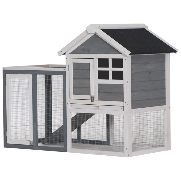 Tucker Murphy Pet™ Aayush Weather Resistant Rabbit Portable Hutch with ...
