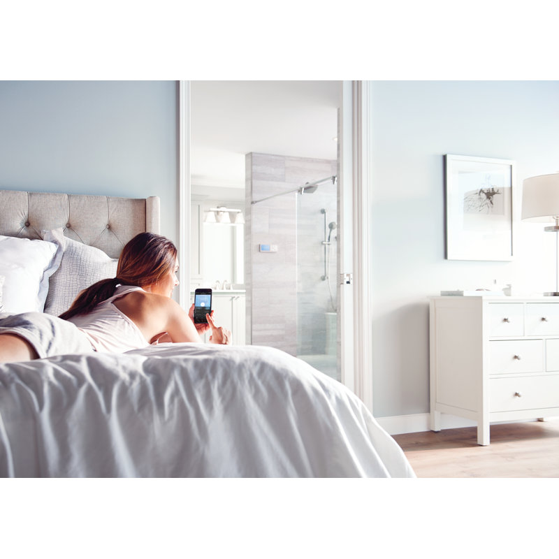 Moen Smart Shower 2-Outlet Digital Shower Controller for Thermostatic ...