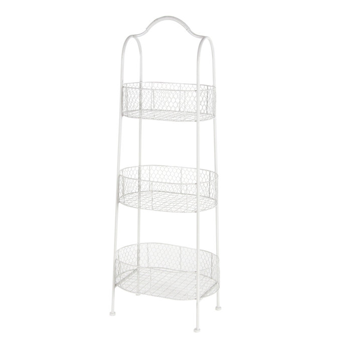 Ophelia & Co. 3 Tier Metal Basket & Reviews | Wayfair