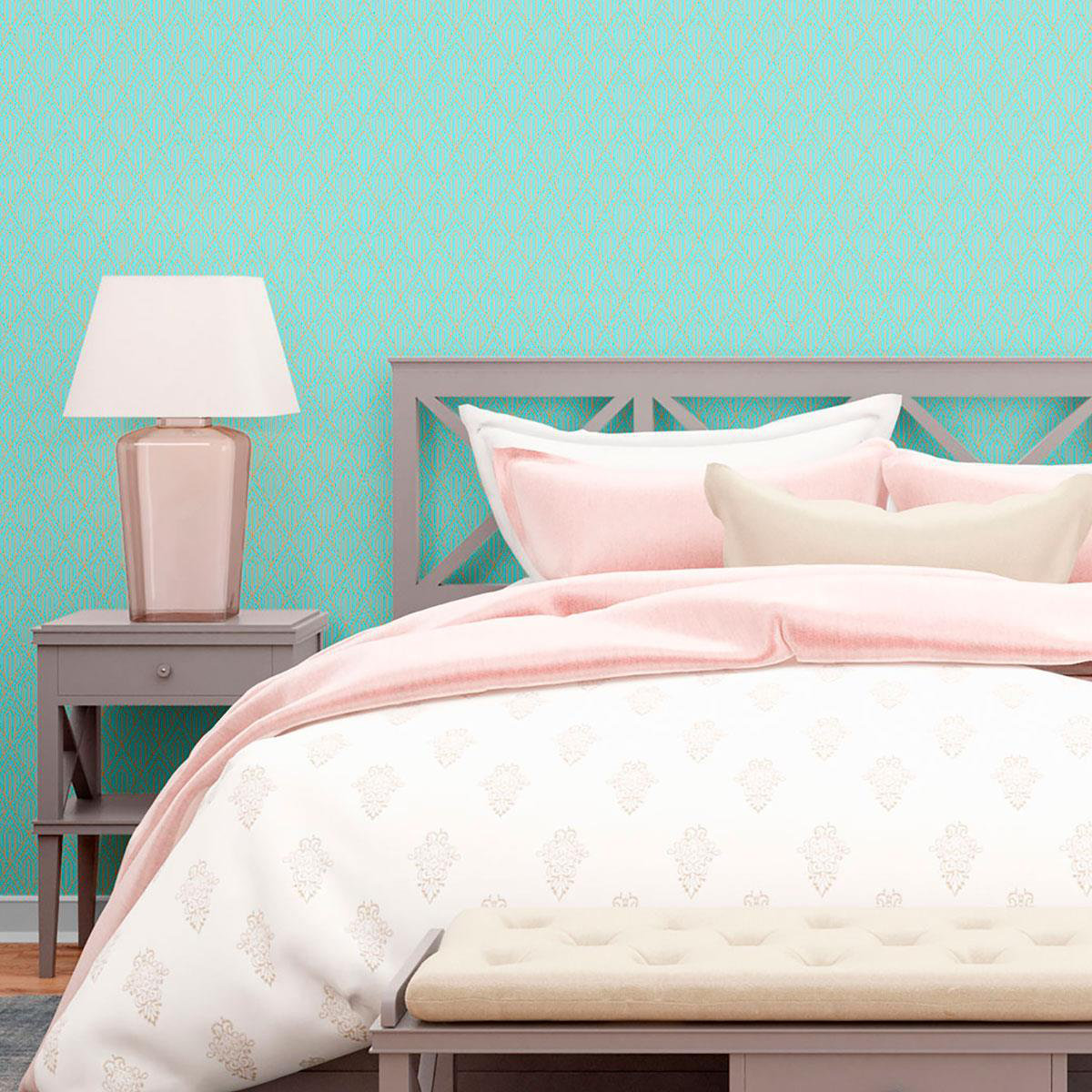 Mercer41 Dashana Peel & Stick Geometric Wallpaper | Wayfair