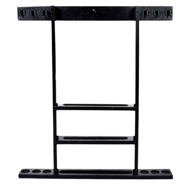 ISZY Billiards Wall Mounted Pool Cue Rack | Wayfair