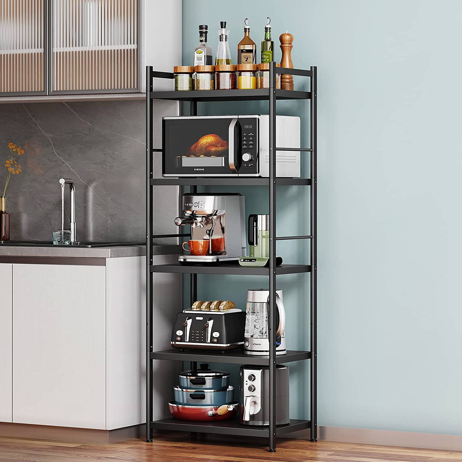 Hokku Designs Ewingdale 23.23'' Steel Standard Baker's Rack | Wayfair