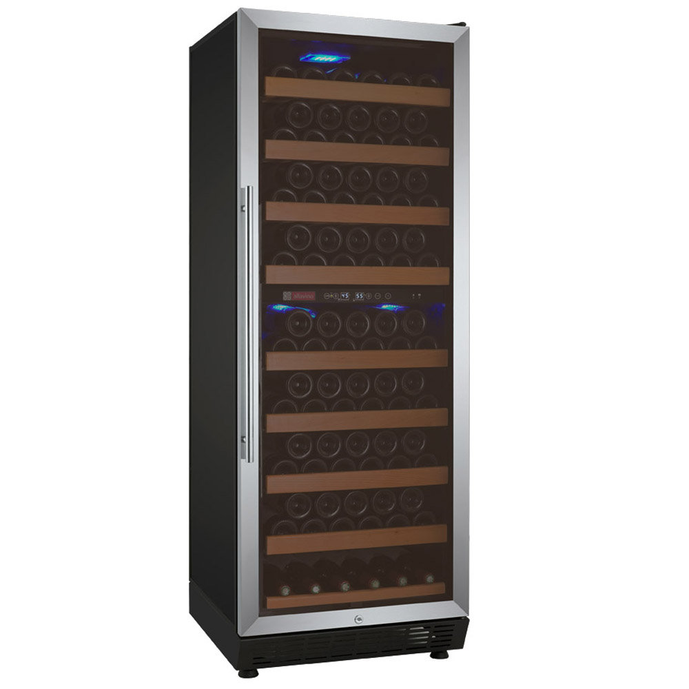 Allavino 99 Bottle Vite 2.0 Dual Zone Freestanding Wine Refrigerator ...
