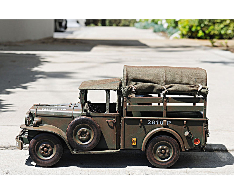 17 Stories Vintage Dodge M42 Command Model Truck & Reviews | Wayfair