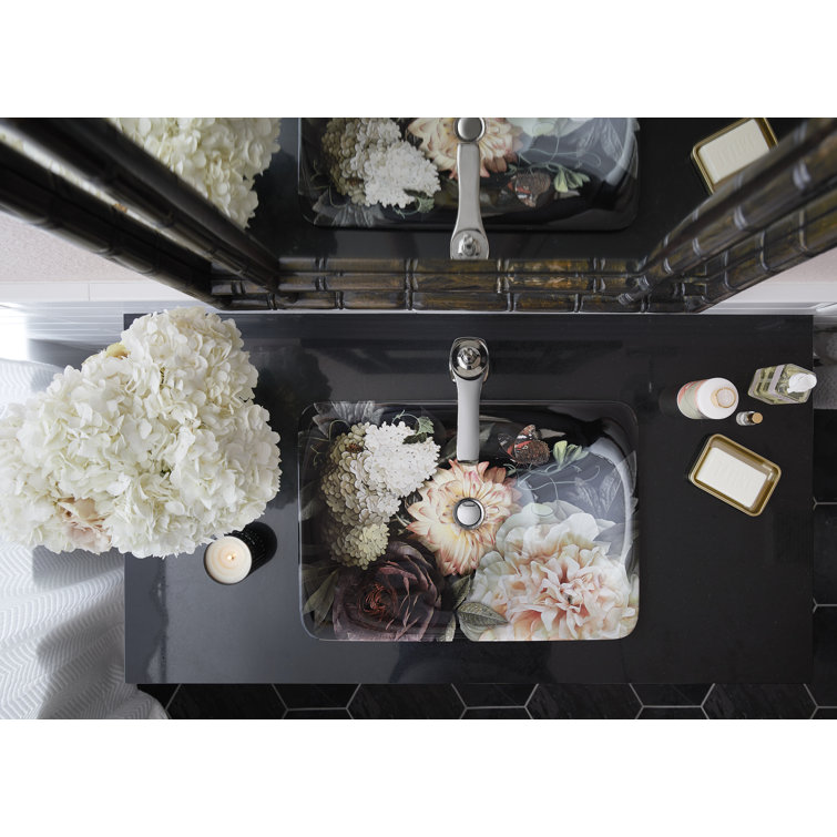 Kohler Dutchmaster Blush Floral Carillon ARTIST EDITIONS Rectangle ...