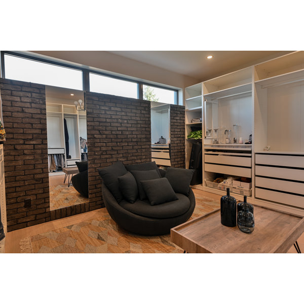 MANUBRIC 2.5" x 8" Engineered Stone Brick Look Subway Tile | Wayfair